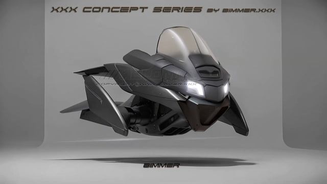BMW CONCEPT HOVERBIKE ///M series by BIMMER