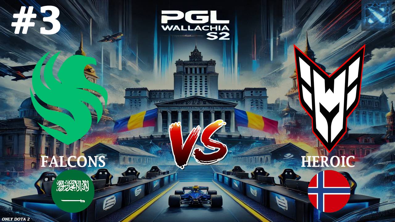 ЧАСОВАЯ КАТКА ЗА ВЫХОД В ФИНАЛ! | Falcons vs Heroic #3 (BO3) PGL Wallachia S2