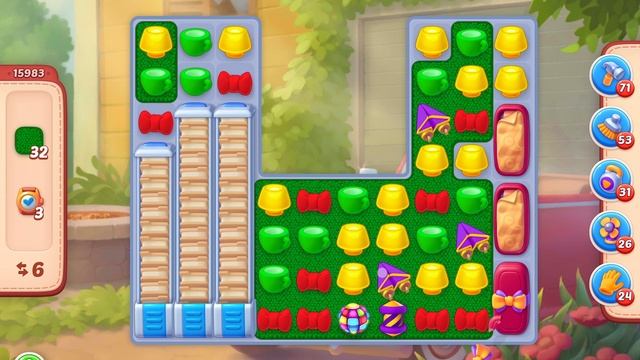 HomeScapes уровень 15983 без бустеров