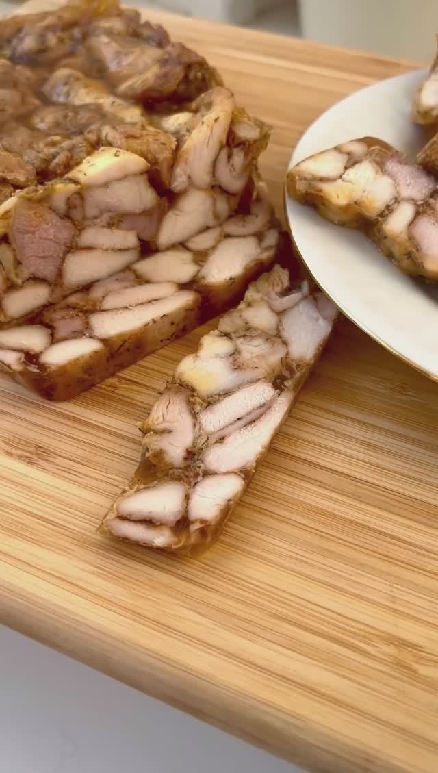 Куриный рулет