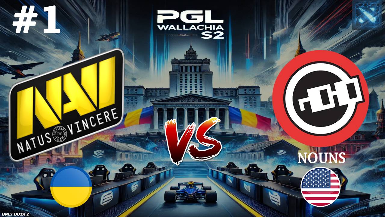 НАВИ В ОЧЕНЬ НЕ ПРОСТОМ МАТЧЕ НА ВЫЛЕТ! | Na`Vi vs Nouns #1 (BO3) PGL Wallachia S2