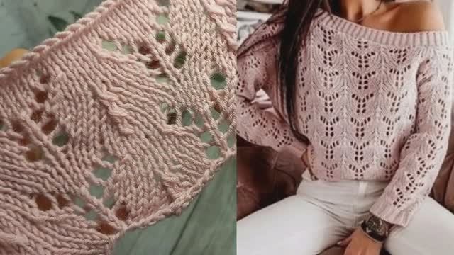 Ну очень красивый узор и так просто вяжется