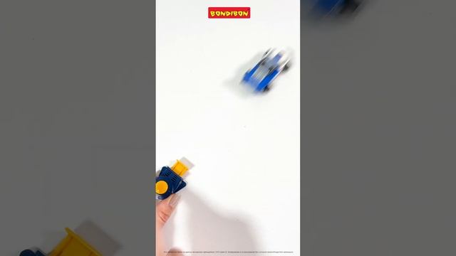 Конструктор пластиковый Город Спортивная машина #Shorts,#bondibon,#длядетей,#развивающая