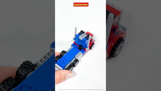 Конструктор пластиковый Город Грузовая машина #Shorts,#bondibon,#длядетей,#развивающая