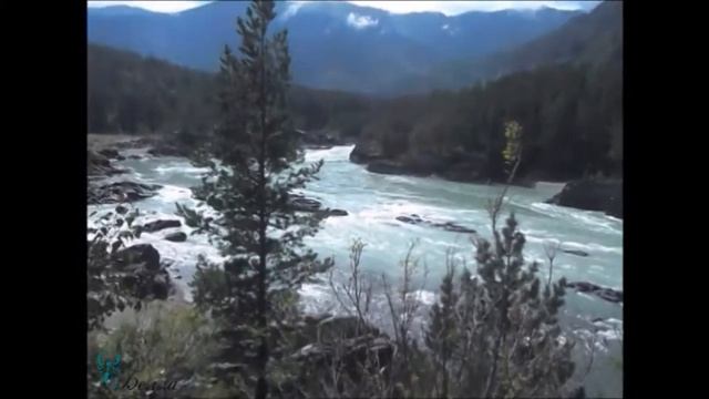 Горный Алтай Чемальская ГЭС река Чемал и красавица Катунь 2017