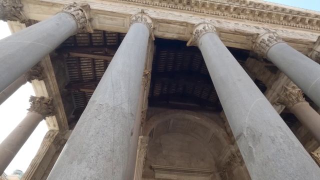 Пешая экскурсия по Риму, Италия - 4K, Часть 1-я