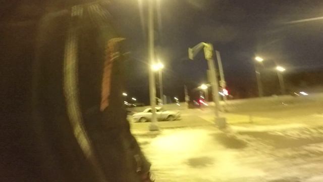 По льду на летней покрышке от ЖБИ до Академа и обратно