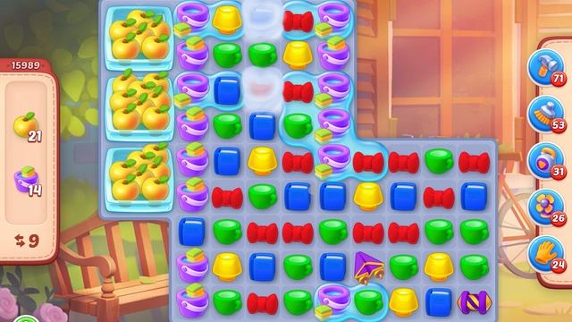 HomeScapes уровень 15989 без бустеров