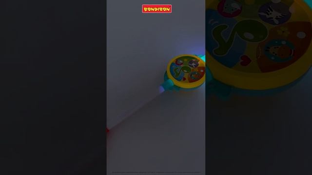 Каталка с ручкой ШАР с музыкой, светом и звуком #Shorts,#bondibon,#длядетей,#развивающая