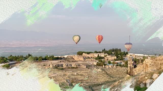 Турция - 2019. Древний город Иераполис. Слайд-шоу с применением масок Matte.