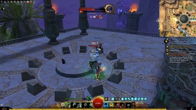 Jahai Bluffs - Judge Aasma (A Star to Guide Us - Big Bluffs Hunter achievement п.2) (Guild Wars 2)