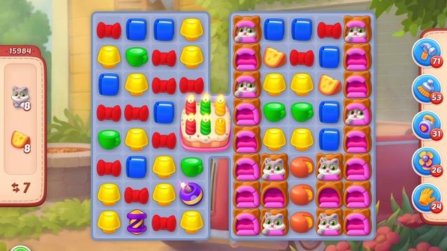 HomeScapes уровень 15984 без бустеров