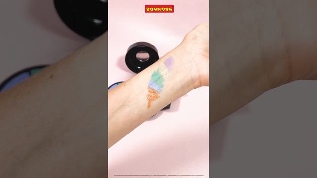 Набор детской косметики КОЛЕСО Eva Moda Bondibon#тени для век,#косметика для макияжа,#палетка теней