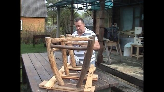 Делаем лавку на даче