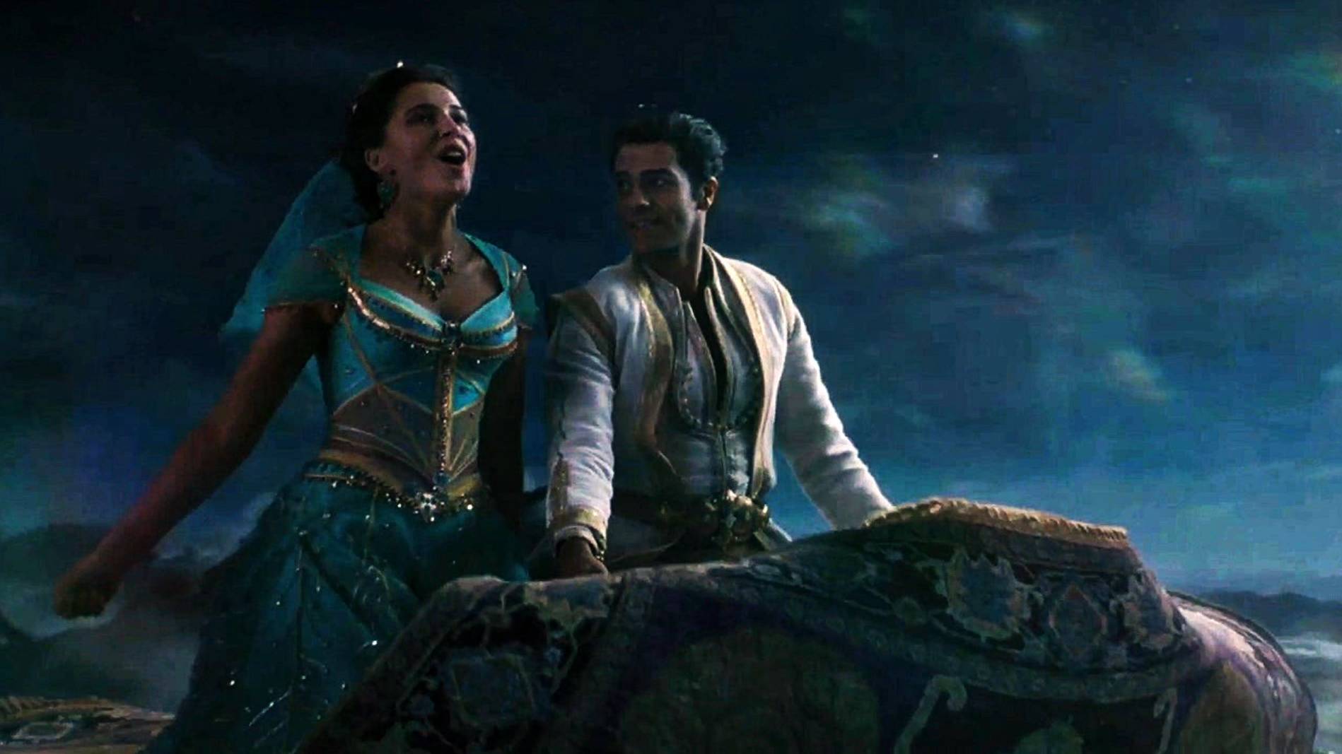 Аладдин / Aladdin, 2019 (Мена Массуд, Наоми Скотт - A Whole New World) Муз. фрагмент