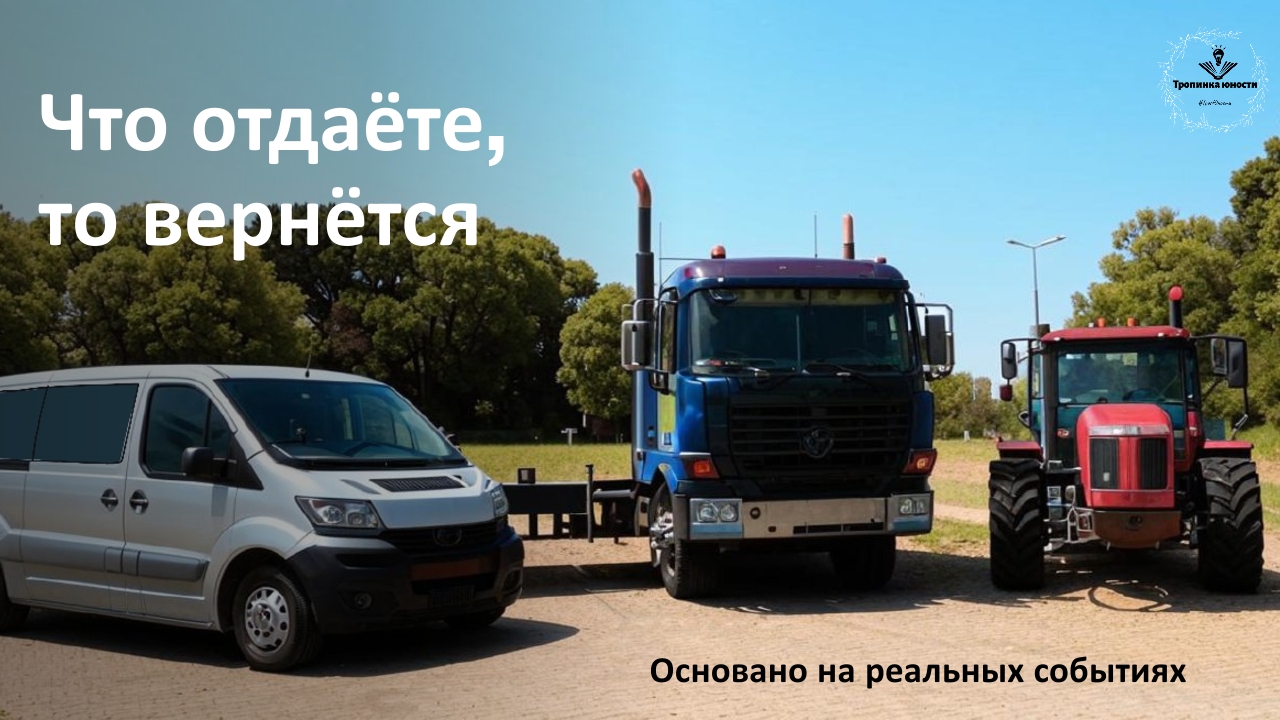 "Что отдаёте то вернётся" на РЖЯ