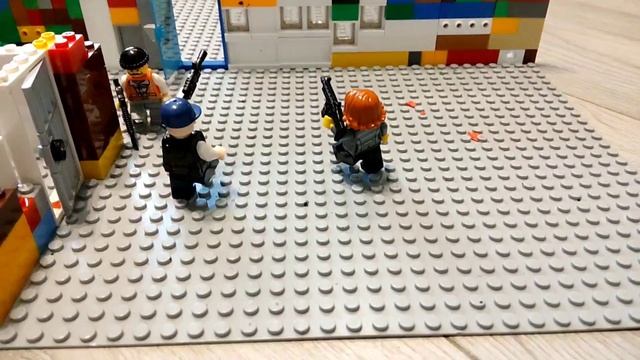 Лего анимация Чикен ган