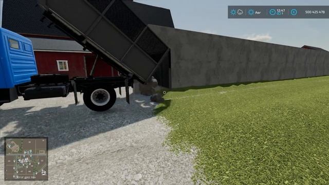 FS 22 Мод(ная) рубрика. Autodrive_ смена режимов доставки и парковка по завершению(720P_HD)