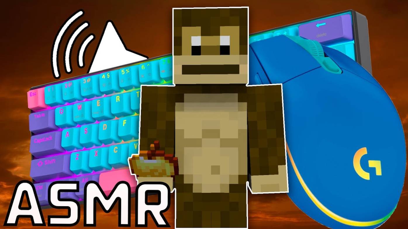 АСМР БЕДВАРС МАЙНКРАФТ 1.8.9 #bedwars #hypixel #asmr #АСМР КЛАВИАТУРА + МЫШКА