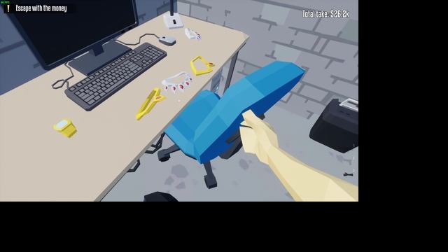 One-armed robber не реально