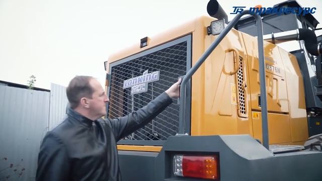 Видеообзор фронтального погрузчика LONKING LG876N