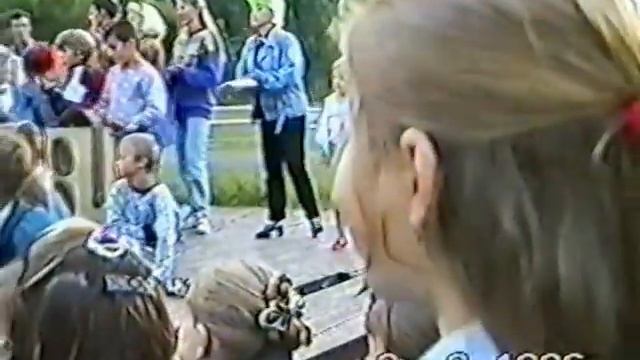 Лагерь "Ласточка" на Базаихе. Последний концерт августа 1996