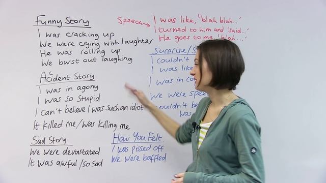 How to tell a story like a native English speaker