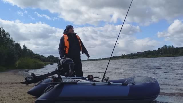 Троллинг в сильный ветер