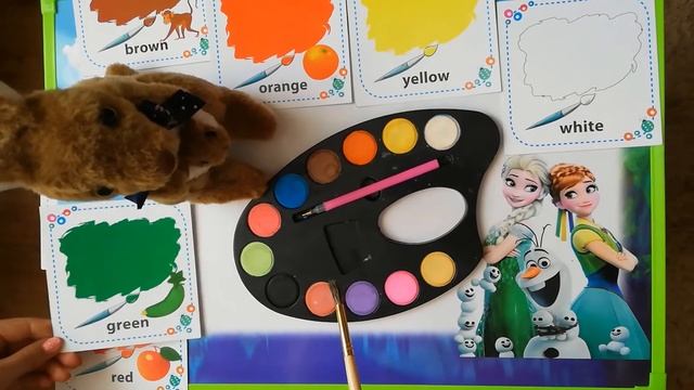 Учим цвета, оттенки, Light - светлый, dark - тёмный.