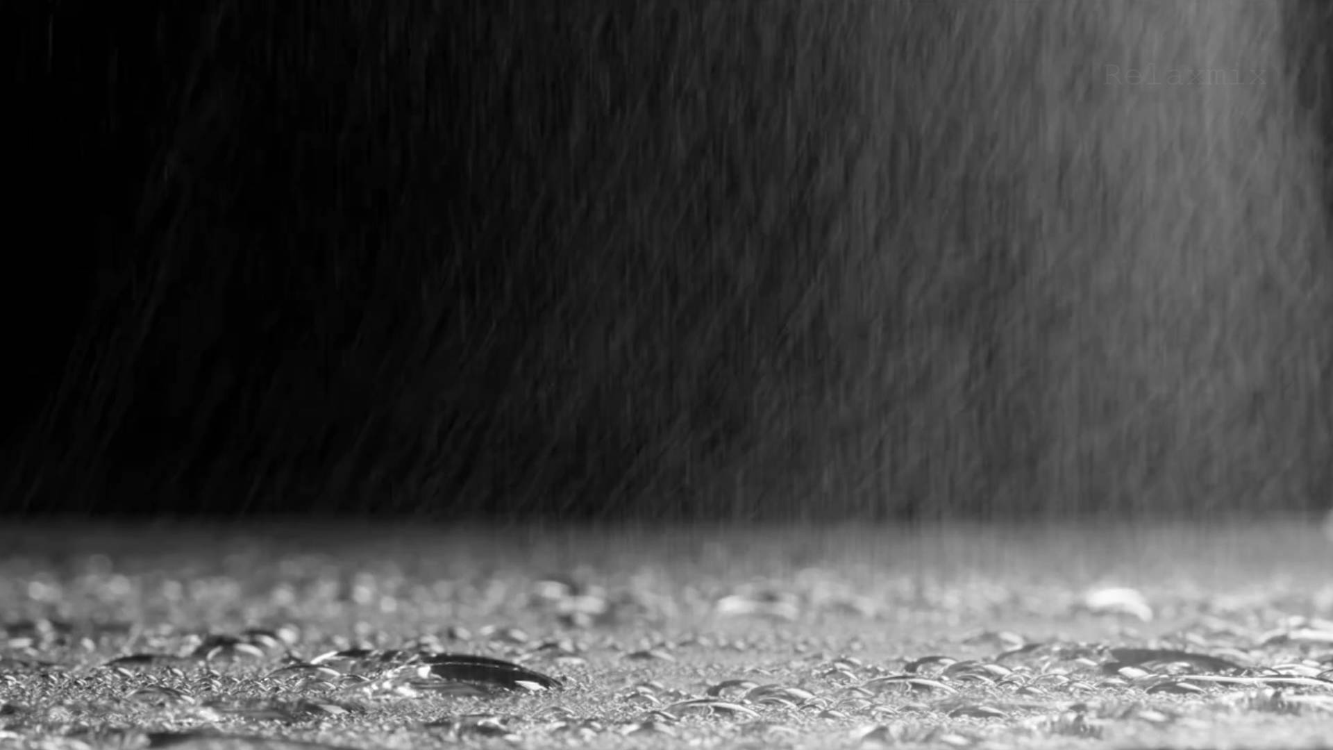 Релакс. Нежный моросящий дождик.