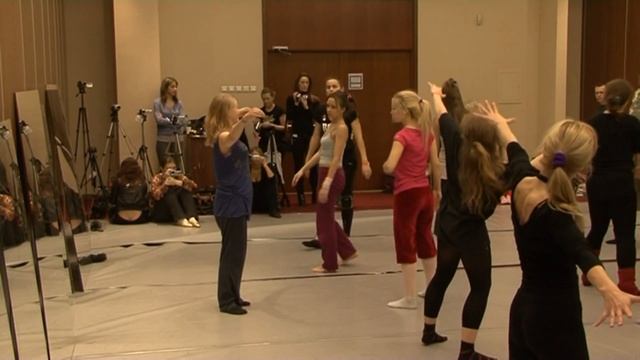 Мастер-класс №2 по модерну. Anniina Jaaskelainen. Элементы модерна, хореография.