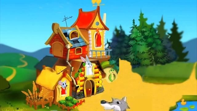 #НародныеСказки  .Теремок.Анимация.Хорошее качество.