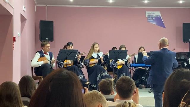 фрагменты концерта оркестра колледжа культуры и  искусств г. Чебоксары 2024 г