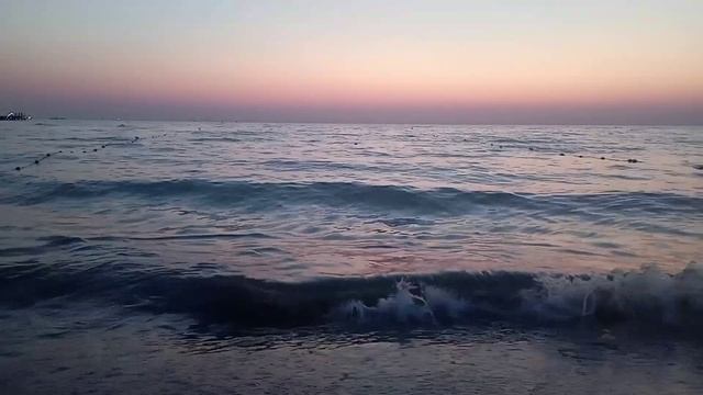 3  часть. Анапа, пляж, море, прибой.