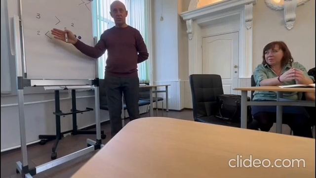 Фронтально-парное занятие по теме "Больше, меньше, равно"