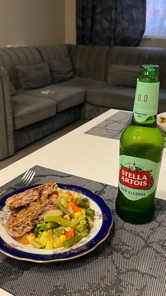 Медальоны из тунца с овощами, рецепт