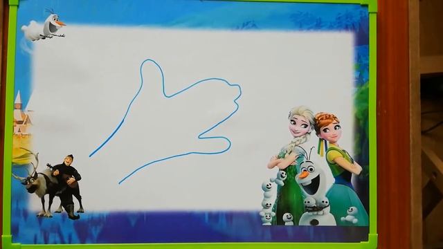 Давай нарисуем собаку - a dog! Мою зовут Бинго - Bingo, а твою?