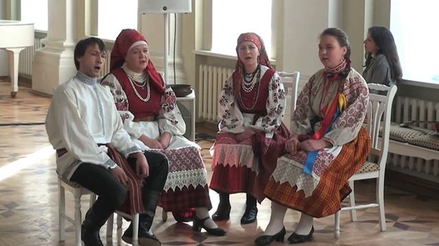 #ETHNOgnesin Забелели снежки _ лирическая \ этномузыкологи РАМ имени Гнесиных