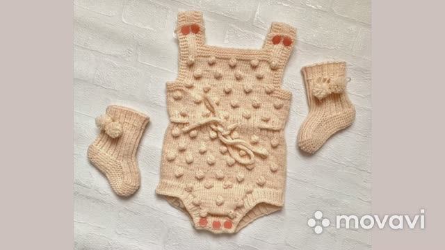 Боди на 6-12месяцев спицами. БОДИ СПИЦАМИ НА ДЕВОЧКУ
