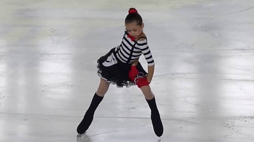 Камила Валиева, Короткая программа, Открытое первенство Москвича, 2016 год.