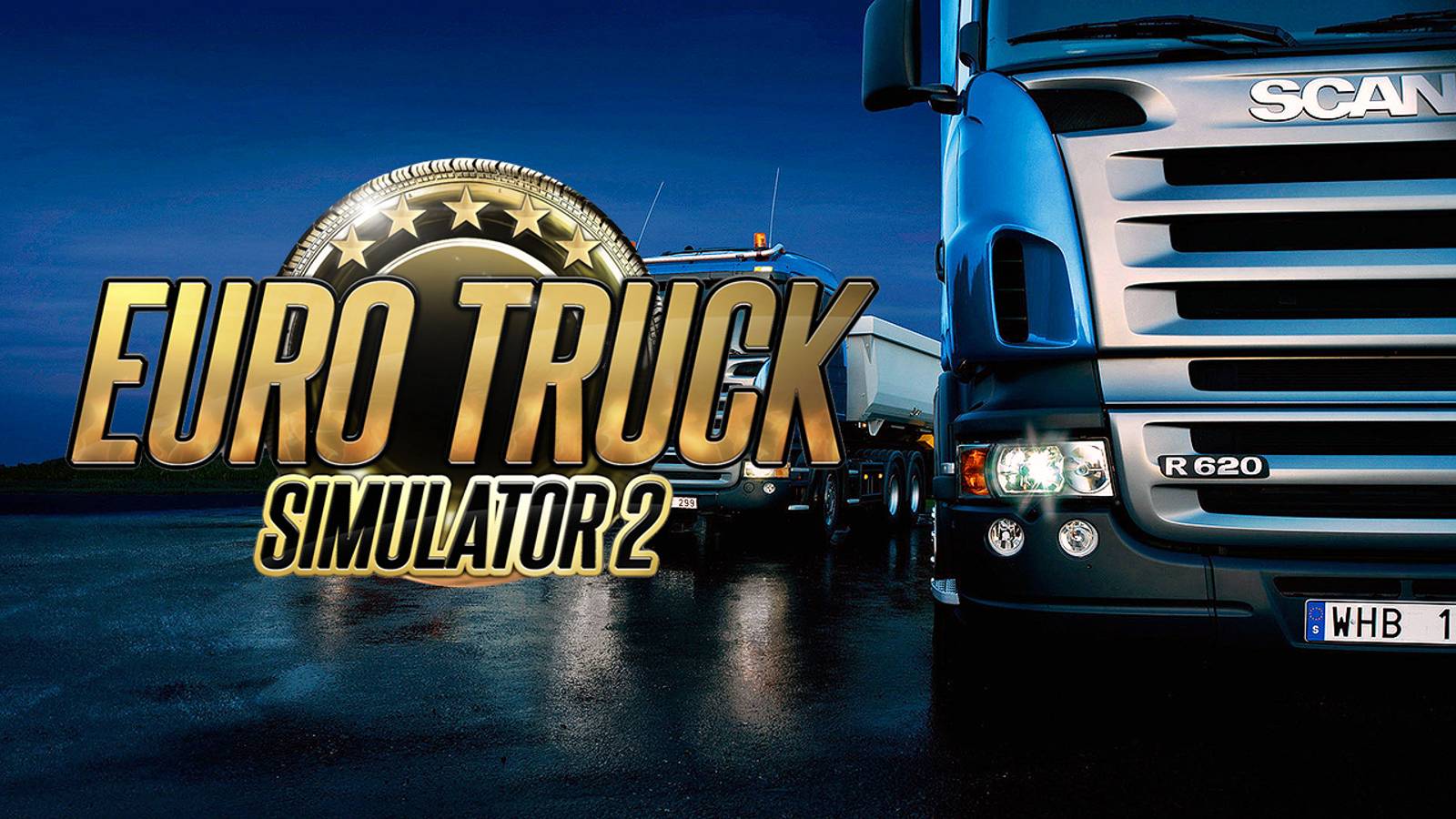 стрим игры Euro Truck Simulator 2