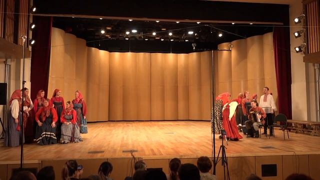 #ETHNOgnesin ЧУТЬ ЗОРЕНЬКА ЗАНЯЛАСЬ (Владимирское Поочье)\ этномузыкологи РАМ имени Гнесиных, 2022