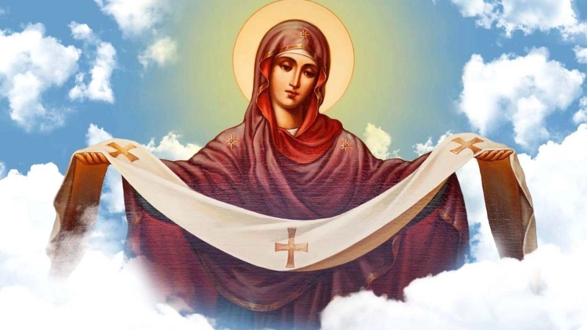 "Акафист Покрову Божией Матери" Праздничный хор Данилова мужского монастыря