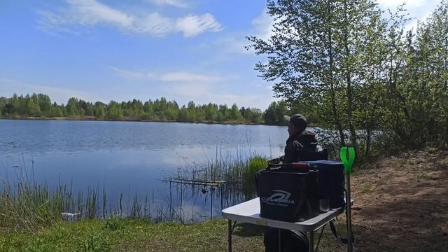 Нашёл карася в старом карьере. Удачно заехал!!!