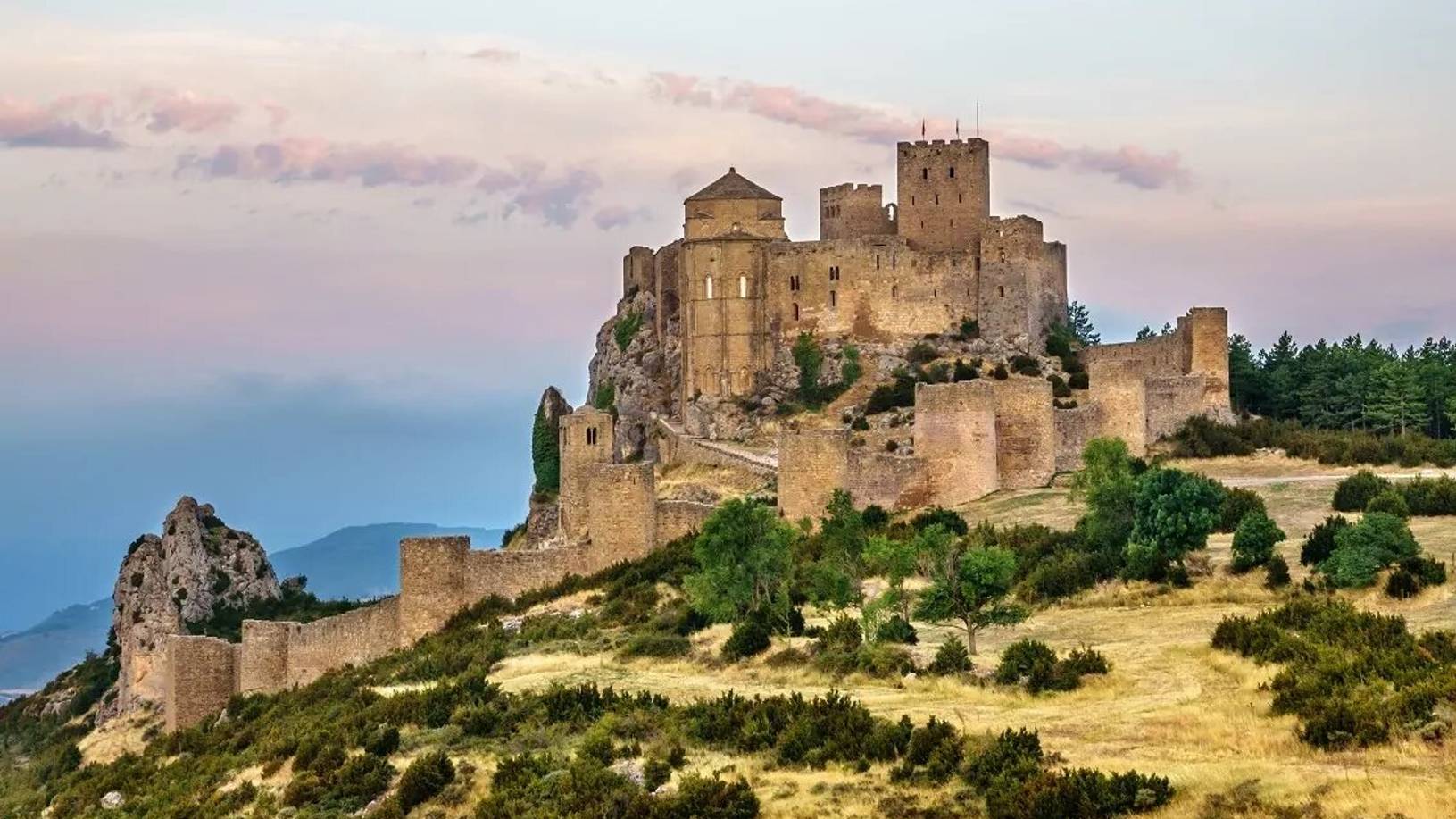 Замок Лоарре Испания (Castillo de Loarre).