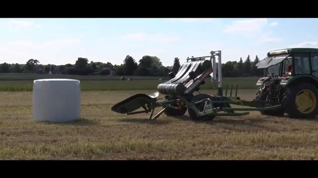 Обмотчик рулонов SIPMA OS 7521 MIRA в работе