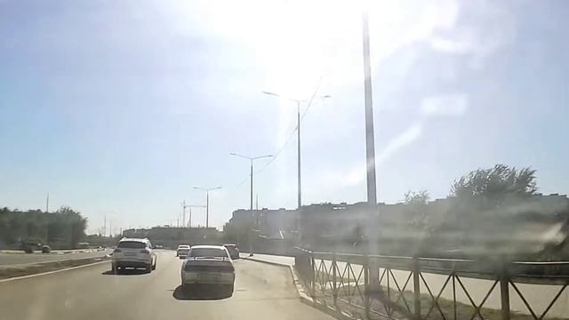 Открыта вторая полоса по дороге на улице Бориса Алексеева   Астрахань 07 октября 2021 года