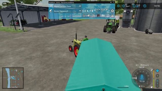 FS 22 Autodrive. Серия 3. Режимы работы(720P_HD)