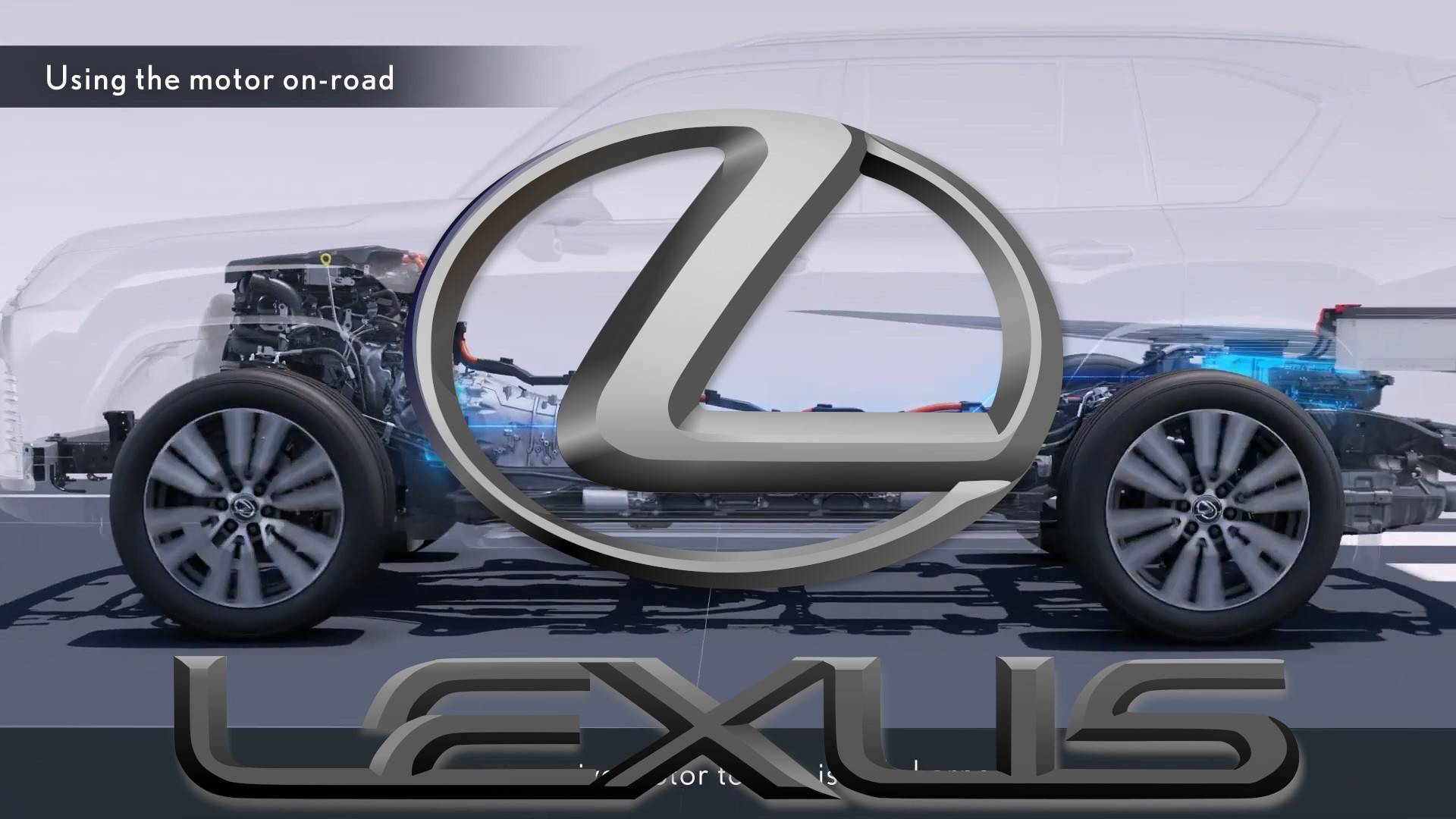 Lexus Hybrid System - 3D презентация
