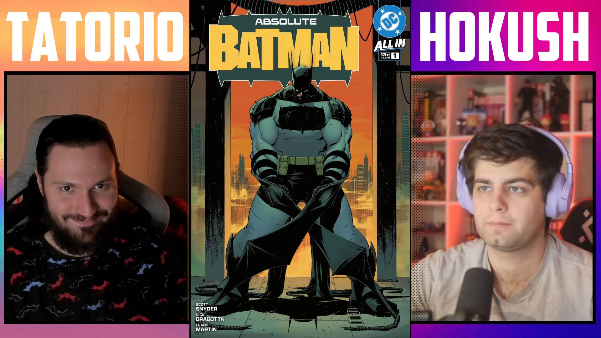 Пересказ комикса Абсолютный Бэтмен #1 | Таторио и Хокуш